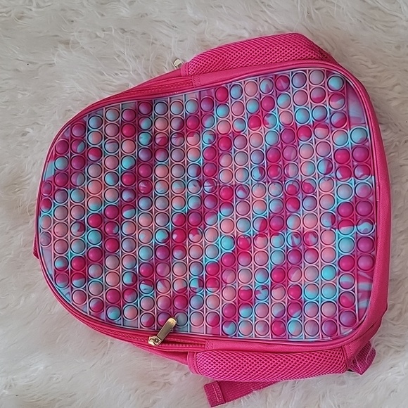 Pop It | Bags | Fidget Backpack Pop It 6 Backpack In Rainbow Pink New ...